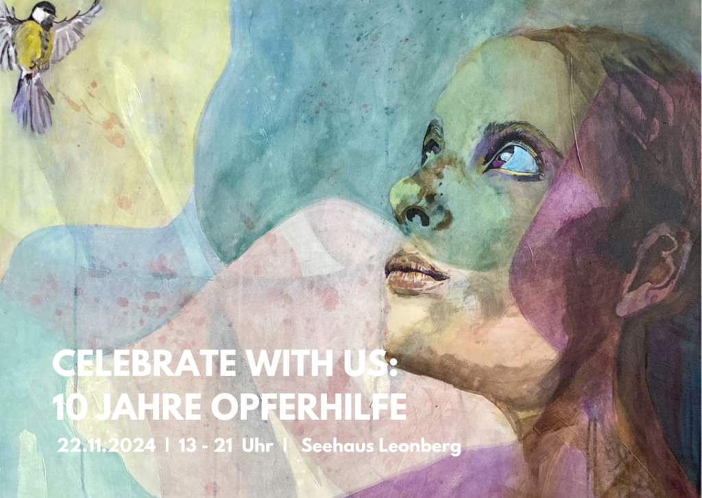 Feiern Sie mit uns: 10 Jahre Opferhilfe - Seehaus e.V.